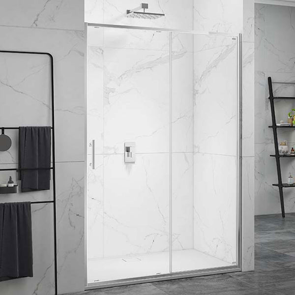 Merlyn 6 Series Sleek Recessed Sliding Shower Door — Bathroom Outlet