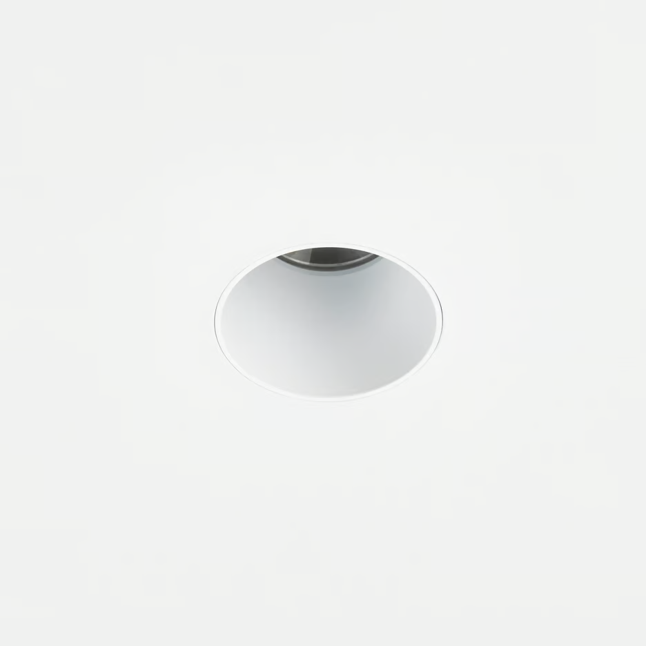 Astro Void Ceiling Light - 55mm High - Matt White — Bathroom Outlet