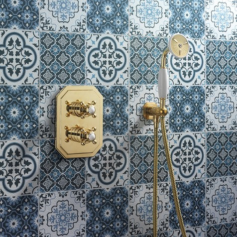 Crosswater Belgravia Multi-Flow 2 Outlet Thermostatic Concealed Shower — Bathroom Outlet