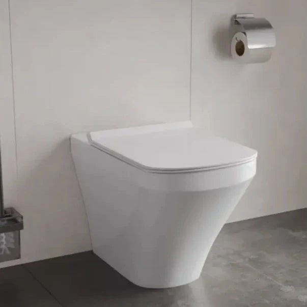 Duravit Durastyle Floor Standing Back to Wall Toilet & Soft Close Seat ...