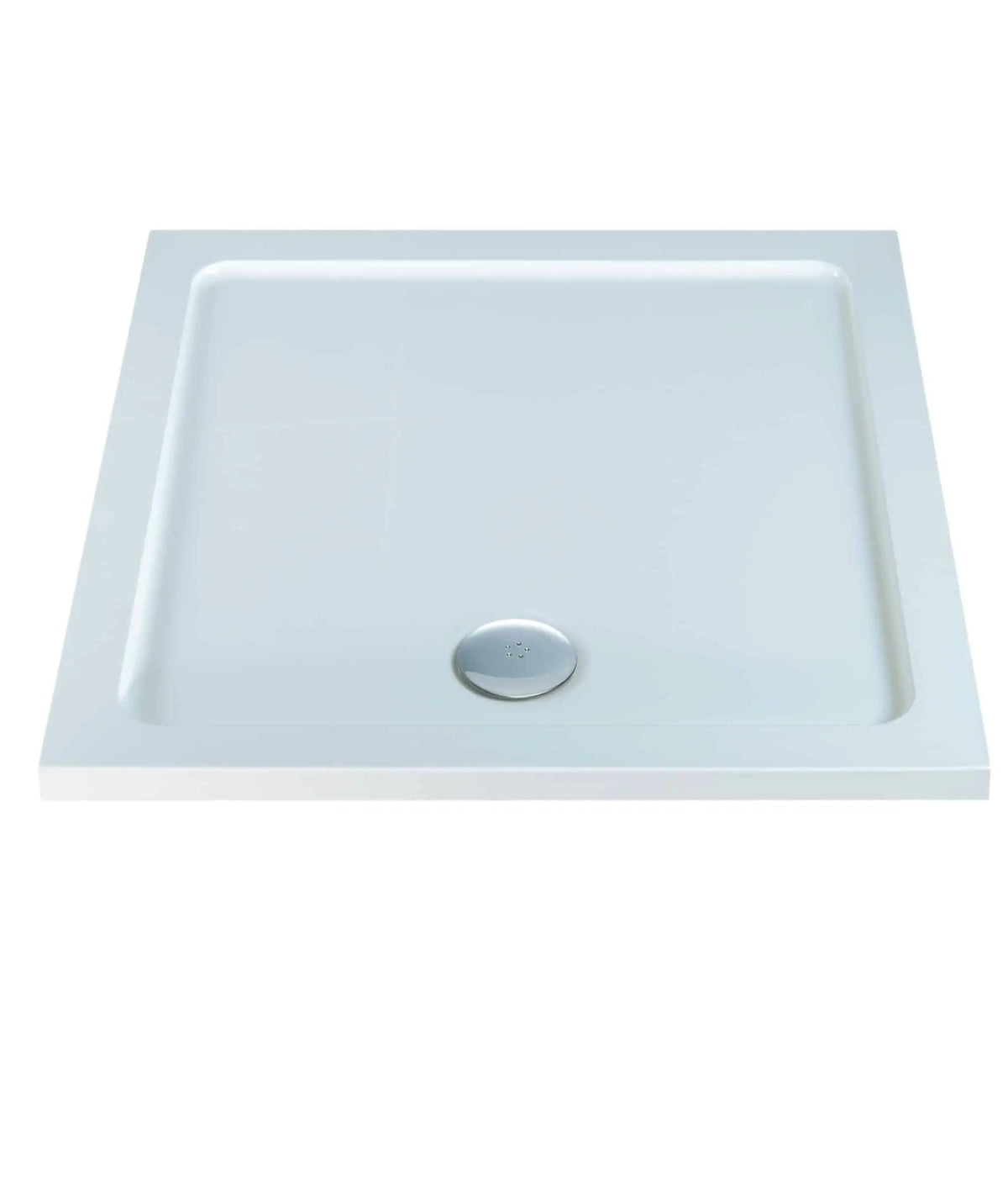 Niko Elements Square Shower Tray - 900mm x 900mm - White — Bathroom Outlet