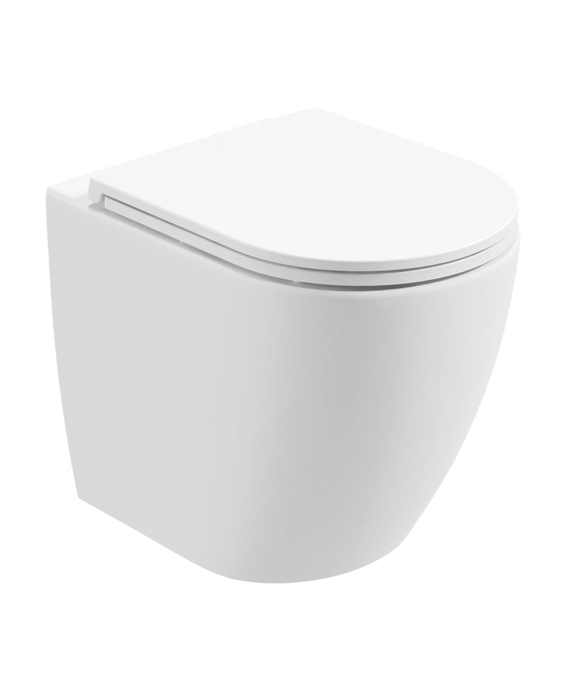 Sonas Avanti Rimless Back To Wall Toilet And Soft Close Seat — Bathroom ...