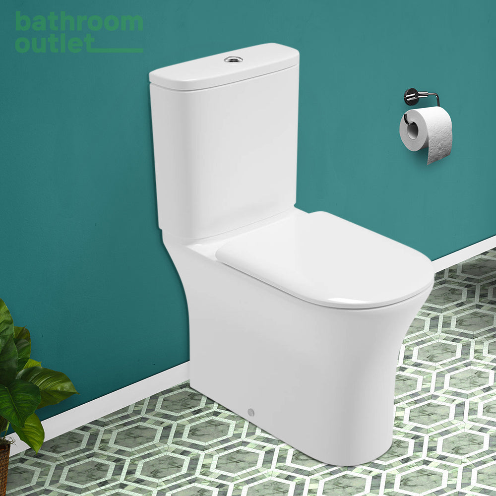 Sonas Pena Rimless Fully Shrouded Comfort Height Toilet With Cistern A ...