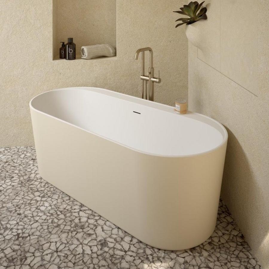 Sonas Samoa Double Ended Freestanding Bath - White — Bathroom Outlet