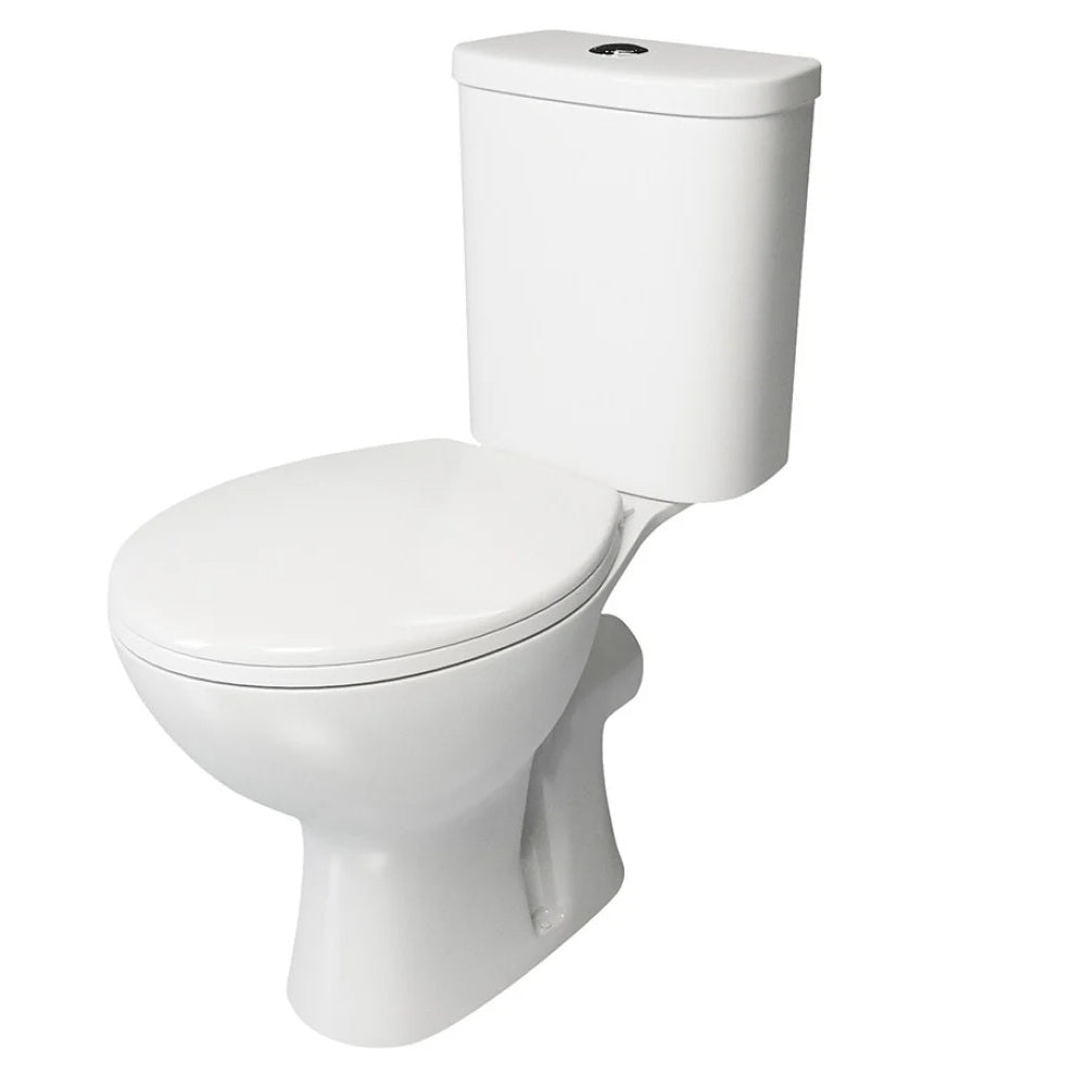 Sonas Strata Eco Open Back Close Coupled Toilet With Seat and Cistern ...