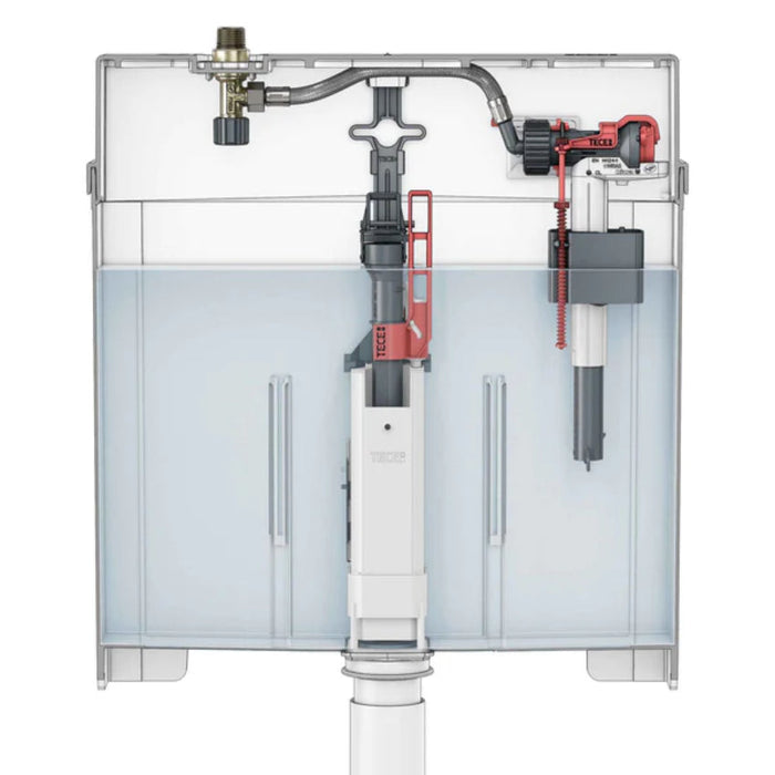 Tece Profil Wall-Hung Toilet Support Frame with Slim Concealed Octa II ...