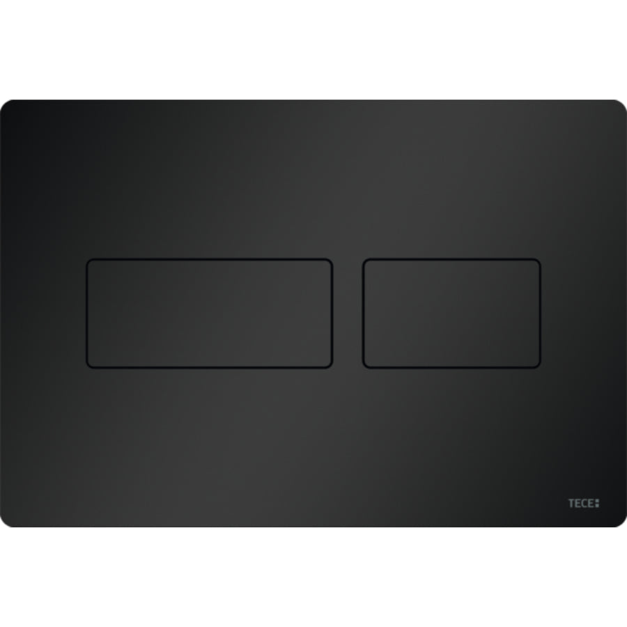 Tece Solid Dual Flush Plate for Concealed Cistern — Bathroom Outlet