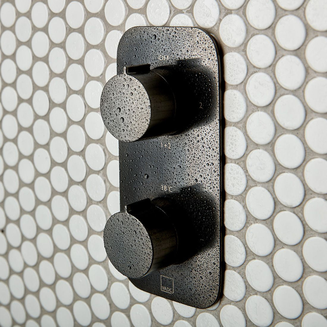 Vado Tablet Altitude Vertical 2 Outlet Thermostatic Concealed Shower V ...